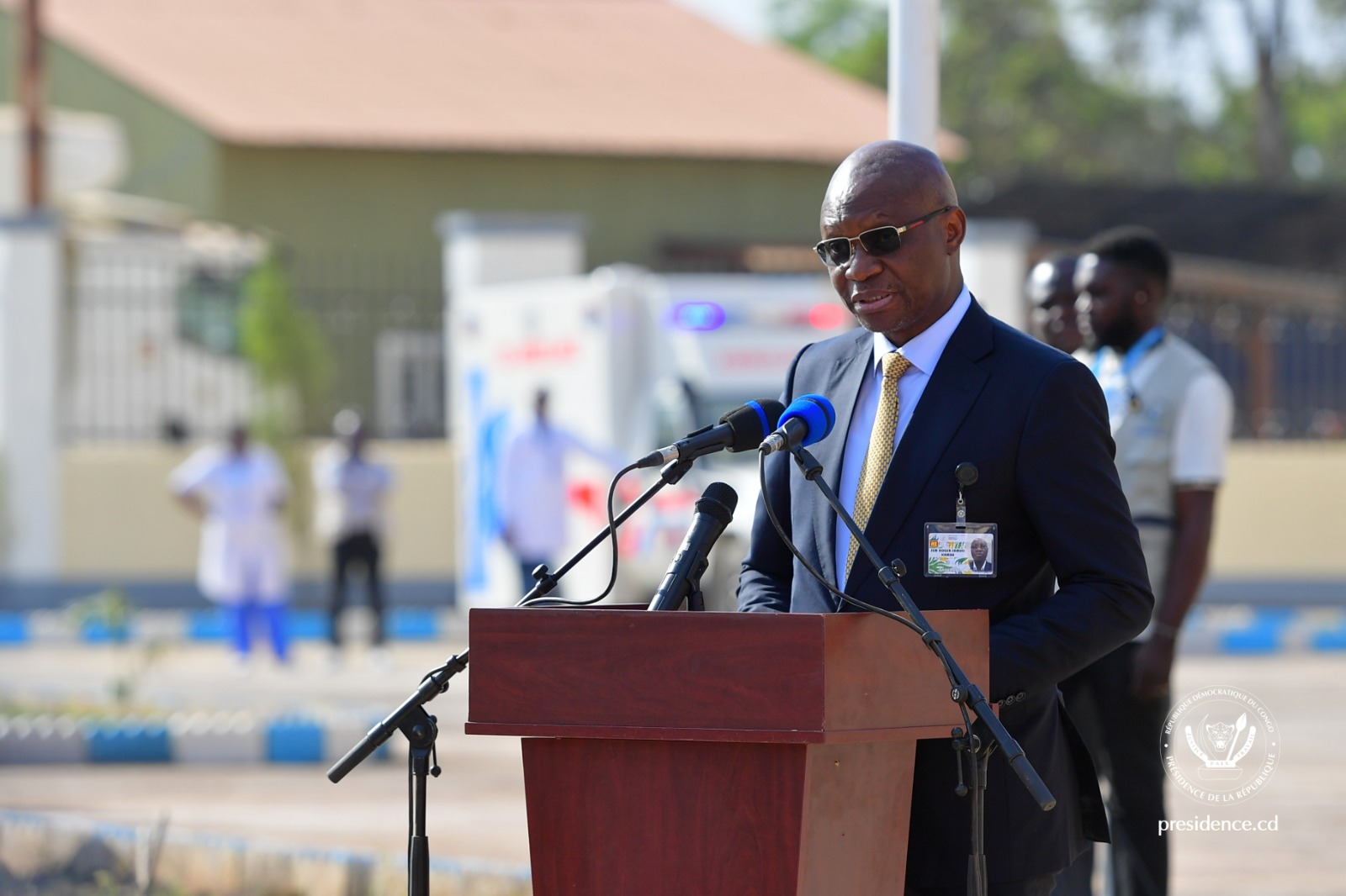 Itinérance Lualaba : À Kolwezi, Le Président Félix Tshisekedi a Inauguré l’hôpital général de ...